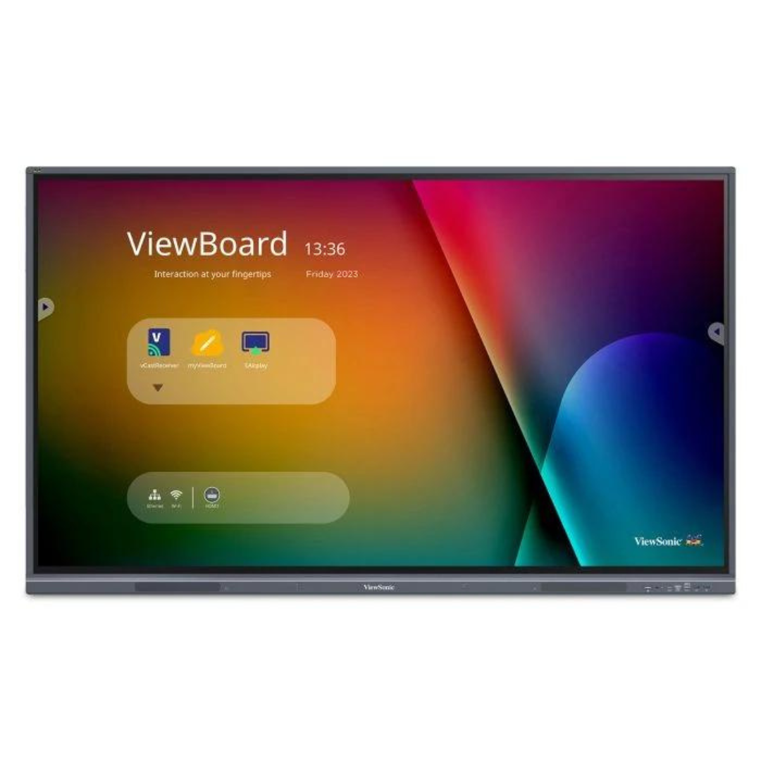Pantalla interactiva ViewBoard IFP8633 ViewSonic 86" 4K Ultra HD ...