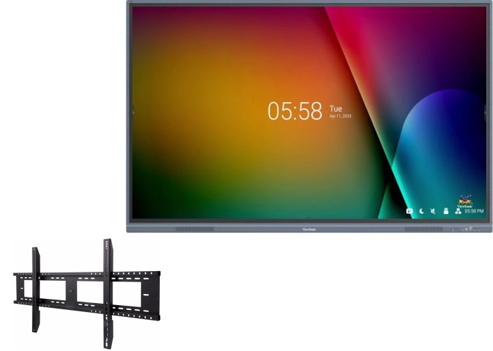 Kit Pantalla interactiva ViewBoard IFP8633-G ViewSonic 86" 4K Ultra HD ...