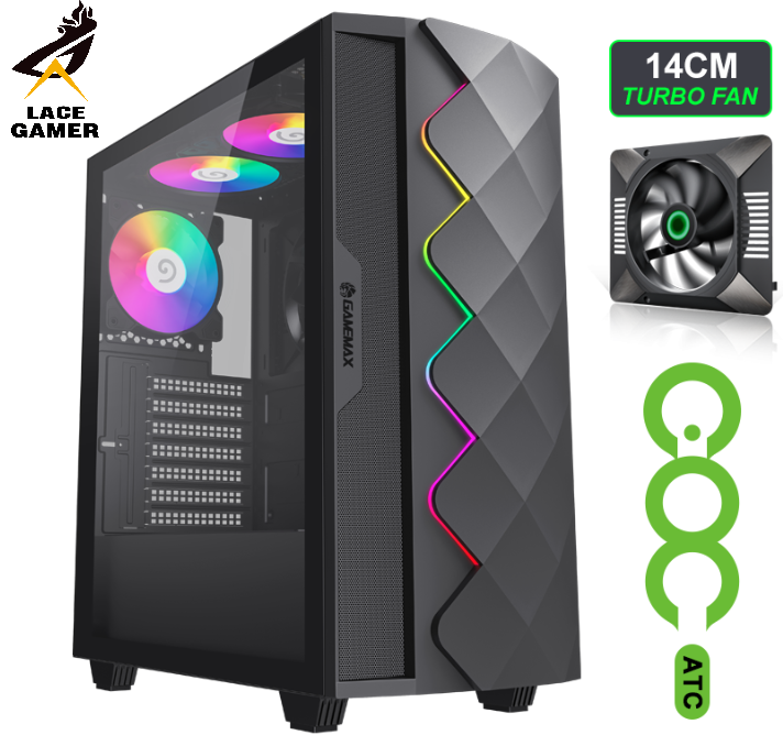 Pc Gamer R3 5300G/16GB RGB (2x8 rgb)/512gb nvme/WIFI/Freedos • Tecno Lace